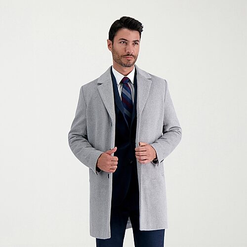 Click here for Haggar Premium Mens Lightweight Topcoat Coat  Larg... prices