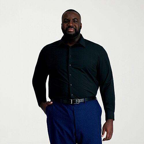 Click here for Big & Tall Haggar Mens Smart Wash Classic Fit Dres... prices
