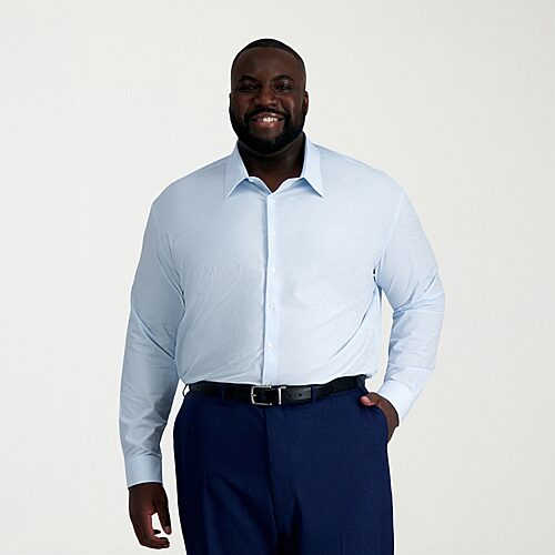 Click here for Big & Tall Haggar Mens Smart Wash Classic Fit Dres... prices