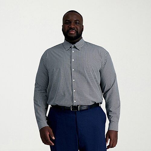Click here for Big & Tall Haggar Mens Smart Wash Classic Fit Dres... prices