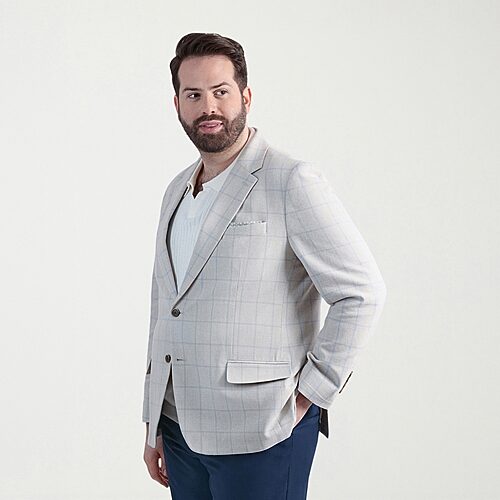 Click here for Haggar Mens Big and Tall Windowpane Classic Fit Sp... prices