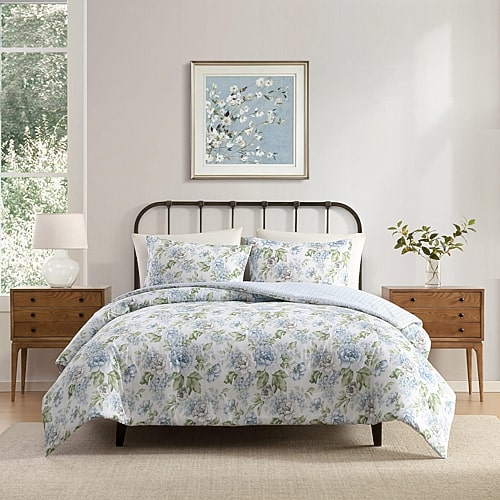 Click here for Laura Ashley Tapestry Rose 3-pc. Comforter Set  On... prices