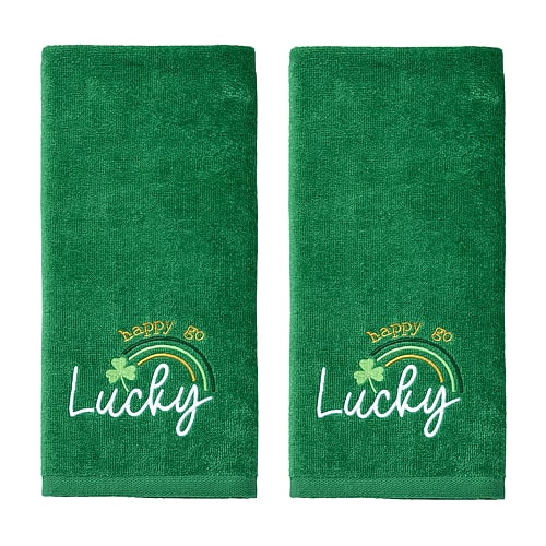 Click here for Saturday Knight Happy Go 2-pc. Hand Towel  One Siz... prices