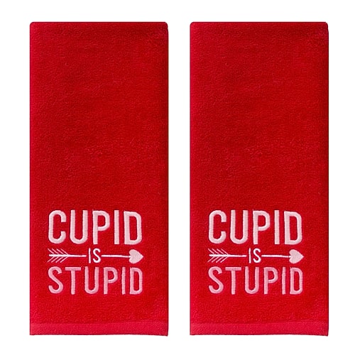 Click here for Saturday Knight Cupid Is 2-pc. Hand Towel  One Siz... prices
