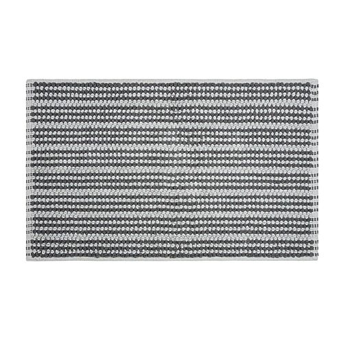 Click here for Martex Contrast Stripe Bath Rug  One Size  Gray prices