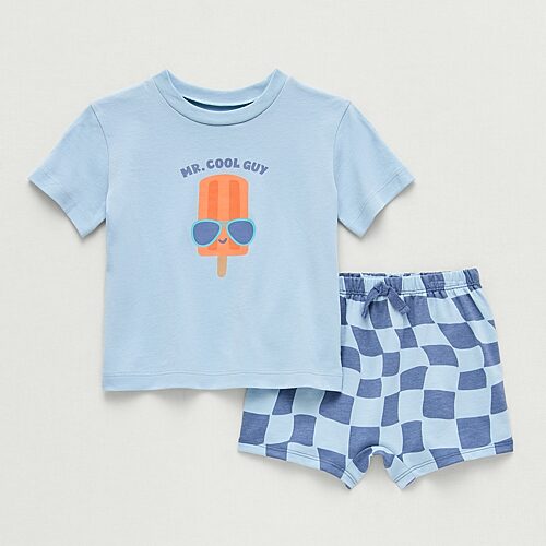 Click here for Okie Dokie Baby Boys 2-pc. Short Set  Newborn  Blu... prices