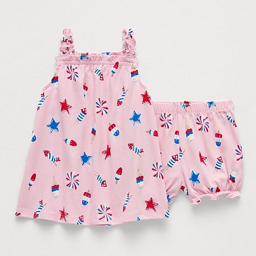 Click here for Okie Dokie Baby Girls 2-pc. Dress Set  24 Months... prices