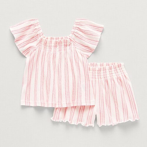 Click here for Okie Dokie Baby Girls 2-pc. Short Set  6 Months  W... prices
