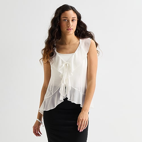 Click here for Forever 21 Womens Juniors V Neck Sleeveless Tank T... prices