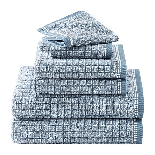 Click here for Town And Country Windowpane Textured 6-pc. Quick D... prices