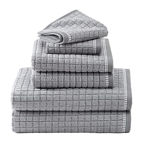 Click here for Town And Country Windowpane Textured 6-pc. Quick D... prices
