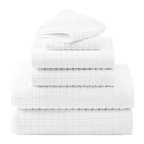 Click here for Town And Country Windowpane Textured 6-pc. Quick D... prices