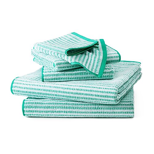 Click here for Town And Country Striped Reversible 6-pc. Quick Dr... prices