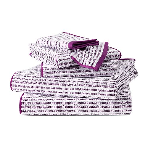 Click here for Town And Country Striped Reversible 6-pc. Quick Dr... prices