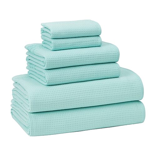 Click here for Town And Country Small Waffle Woven Terry Stripe 6... prices