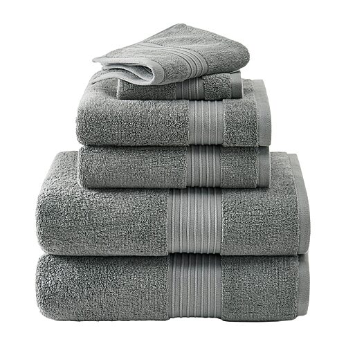 Click here for Town And Country Solid Dobby Border 6-pc. Quick Dr... prices