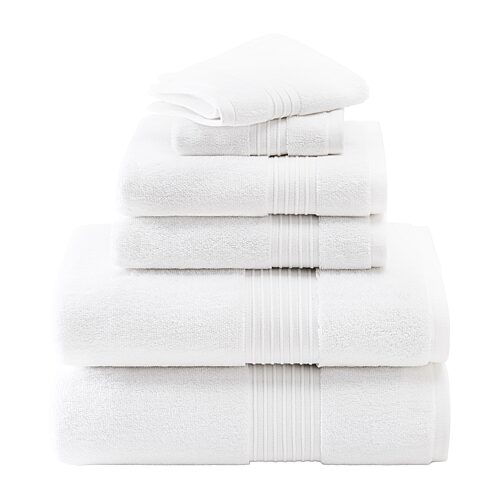Click here for Town And Country Solid Dobby Border 6-pc. Quick Dr... prices