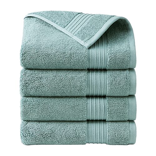 Click here for Town And Country Solid Dobby Border 4-pc. Quick Dr... prices