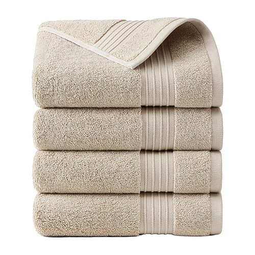 Click here for Town And Country Solid Dobby Border 4-pc. Quick Dr... prices