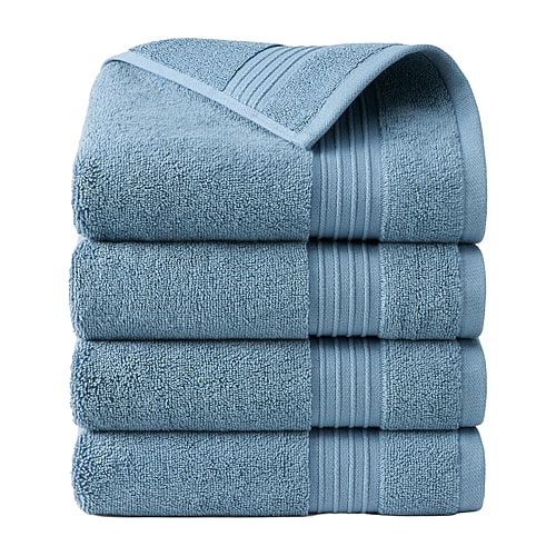 Click here for Town And Country Solid Dobby Border 4-pc. Quick Dr... prices