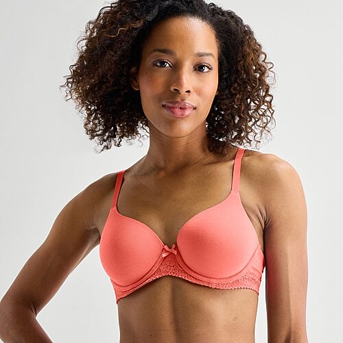 Click here for Ambrielle Cotton Full Coverage Underwire Bra  Dd... prices