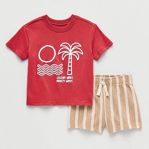 Click here for Okie Dokie Baby Boys 2-pc. Short Set  3 Months  Re... prices