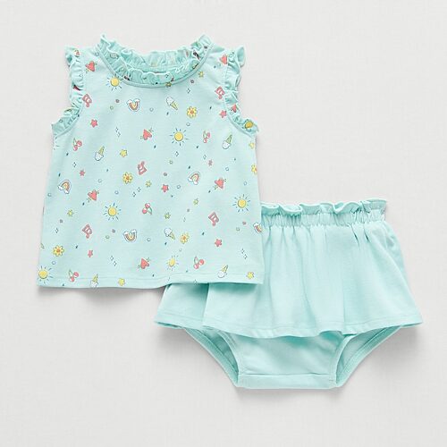 Click here for Okie Dokie Baby Girls 2-pc. Skort Set  9 Months  B... prices