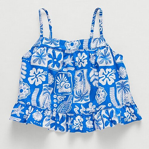 Click here for Thereabouts Little & Big Kid Girls Square Neck Sle... prices