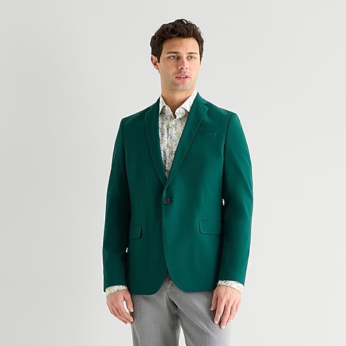 Click here for J. Ferrar Mens Slim Fit Sport Coat  44 Regular  Gr... prices