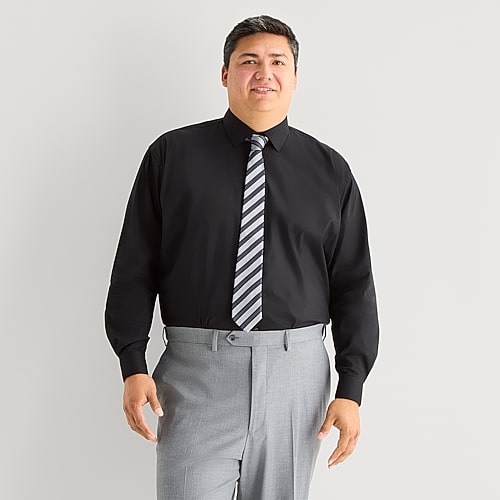 Click here for Shaquille ONeal XLG Big And Tall Mens Button Down... prices