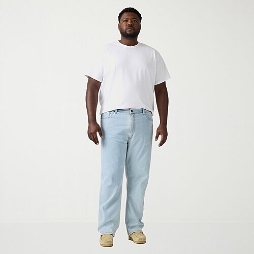 Click here for Levis Mens Big & Tall 506 Comfort Jean - Light Blu... prices