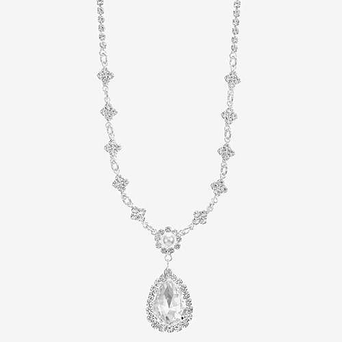 Click here for Monet Jewelry Timeless Womens Glass 17 Inch Y Neck... prices