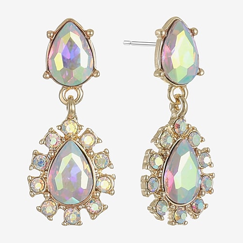 Click here for Monet Jewelry Womens Glass Hypoallergenic Drop Ear... prices