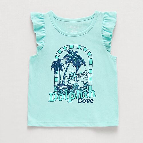 Click here for Okie Dokie Toddler & Little Girls Round Neck Sleev... prices