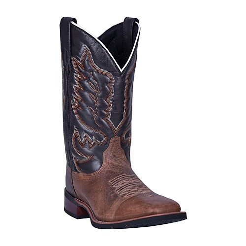 Click here for Laredo Mens Montana Block Heel Cowboy Boots  12 Wi... prices