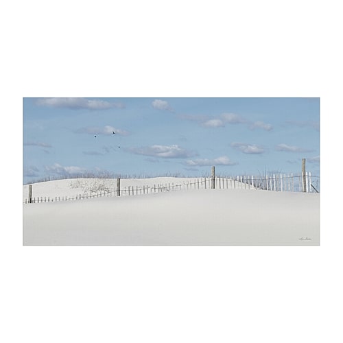 Click here for Lumaprints White Sandy Shore Coastal Canvas Art  O... prices