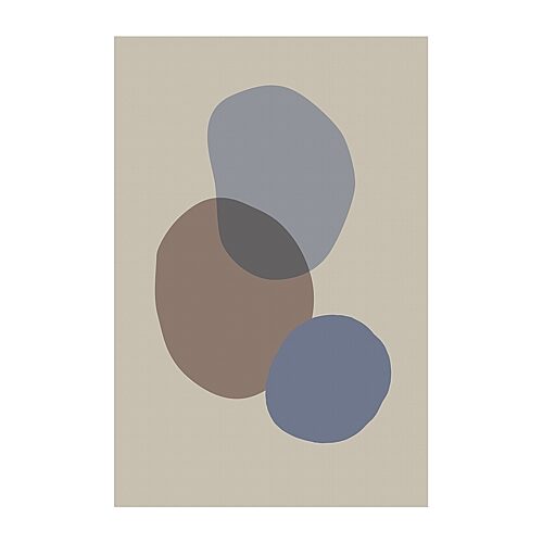 Click here for Lumaprints Organic Shapes V Contemporary Canvas Ar... prices