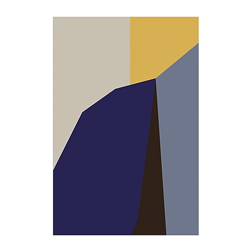 Lumaprints Color Blocks Ii Contemporary Canvas Art  One Size  Blue