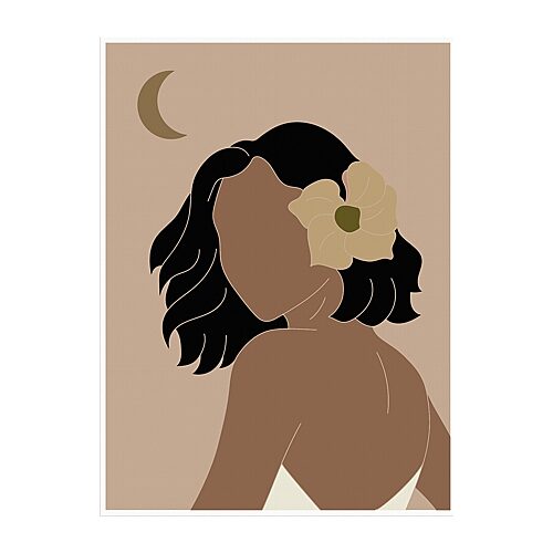 Click here for Lumaprints Hawaiian Simple Woman Portrait Canvas A... prices