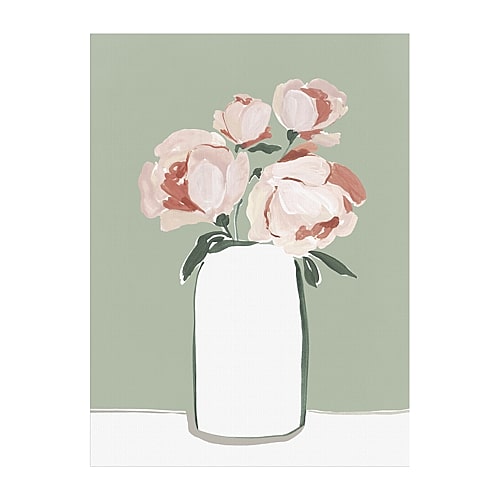 Click here for Lumaprints Blushing Florals Contemporary Canvas Ar... prices