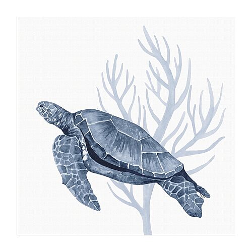 Click here for Lumaprints Deep Blue Sea Xviii Coastal Canvas Art... prices