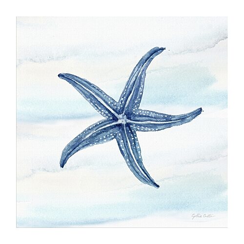 Click here for Lumaprints Great Blue Sea Xiv Canvas Art  One Size... prices