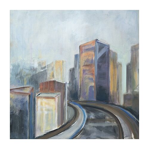 Click here for Lumaprints Over The Tracks Canvas Art  One Size  G... prices