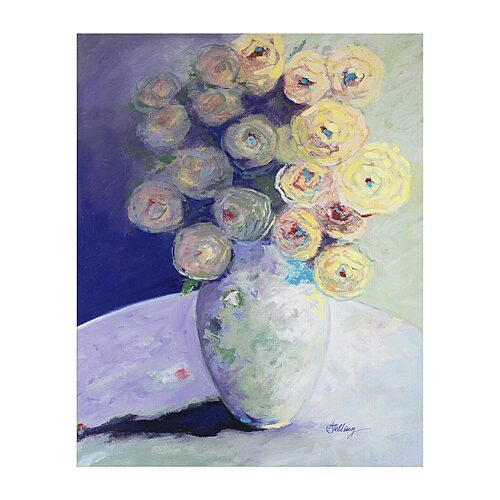 Click here for Lumaprints Green Vase With Yellow Canvas Art  One... prices