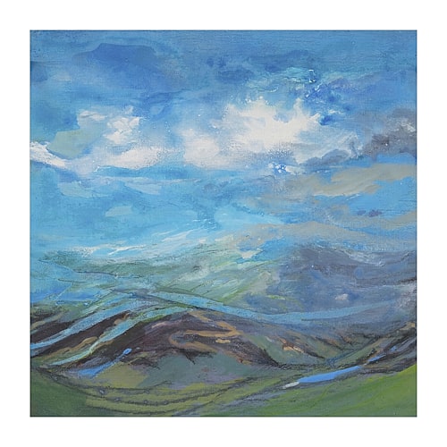 Click here for Lumaprints Misty Mountain Canvas Art  One Size  Bl... prices