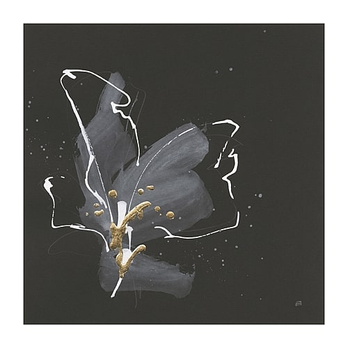 Click here for Modern Flower Ill Canvas Art  One Size  Black prices