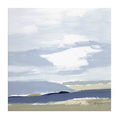 Click here for Lumaprints This Land I Canvas Art  One Size  Blue prices