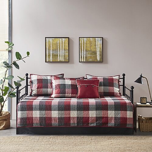 Click here for Madison Park Ridge Herringbone 6-Pc. Quilt Set  Da... prices