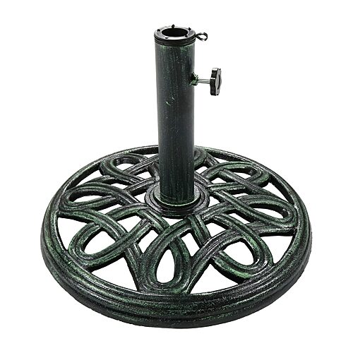 Click here for Cast Iron Patio Umbrella Base Stand - 17-Inch Diam... prices