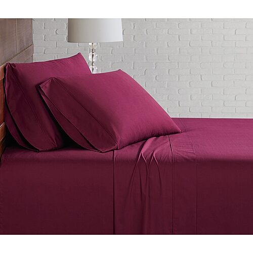 Click here for Brooklyn Loom Cotton Percale Sheet Set  One Size... prices